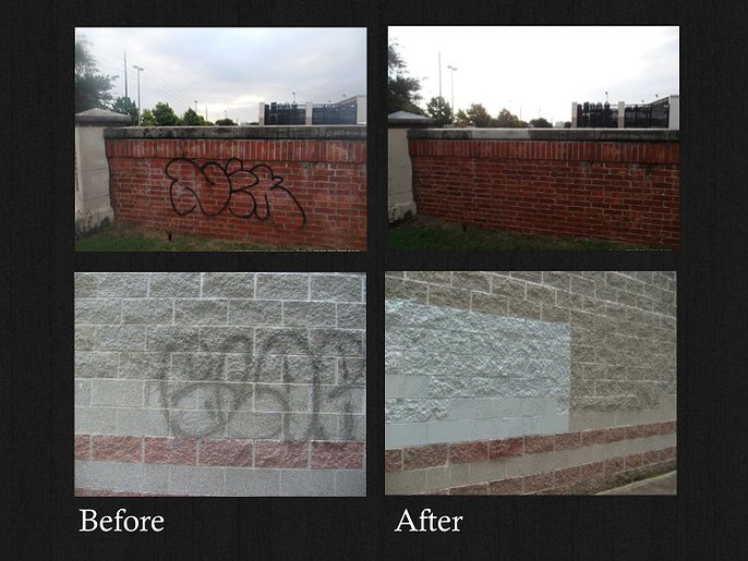 Graffiti Clean-Up - Brighter Image